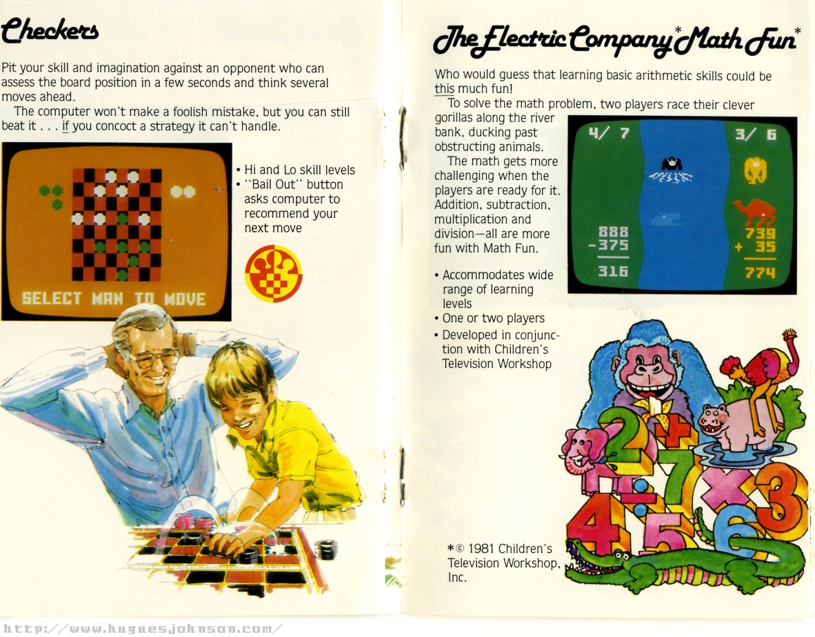 Intellivision Catalog 1981 Scans